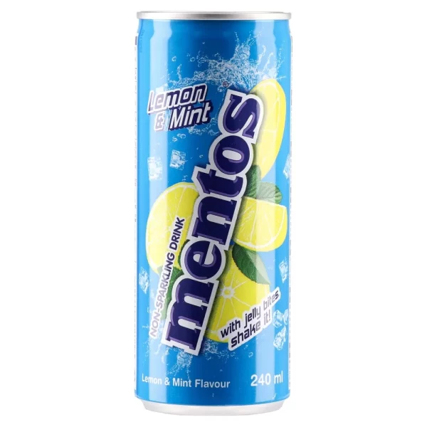 Mentos, negazirano bezalkoholno piće sa ukusom limuna i mente, 240ml