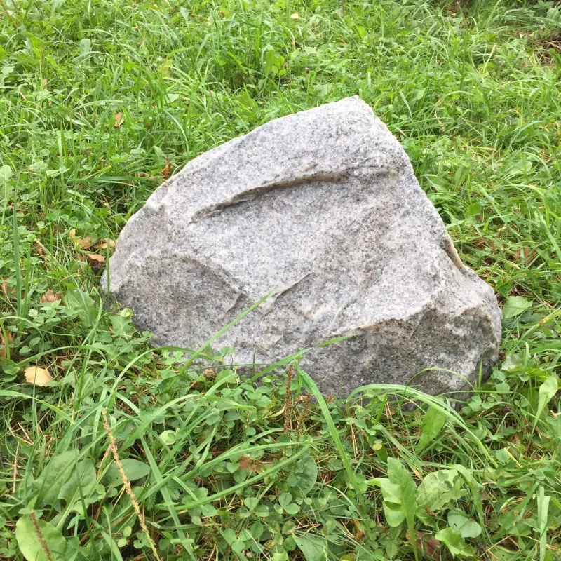 Taidekivi Baštenski kamen, Sivi granit, Ø30 cm