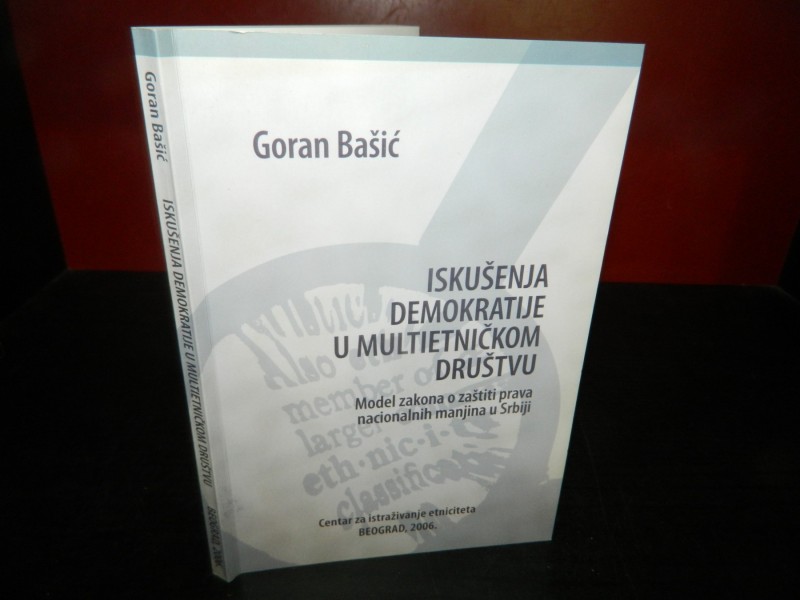 Iskušenja demokratije u multietničkom društvu, Bašić