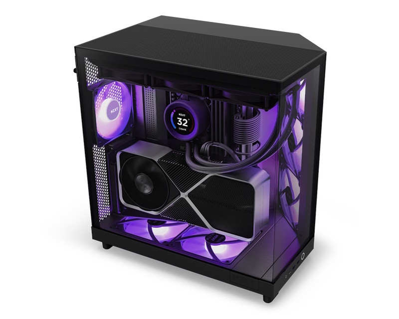 NZXT - H6 Flow RGB kućište crno (CC-H61FB-R1)