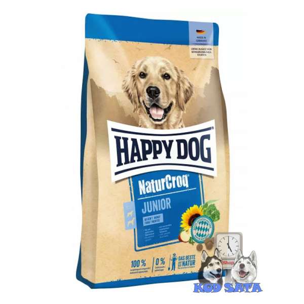 Happy Dog Naturcroq Junior, Hrana Za Štence 15kg