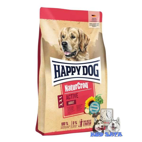 Happy Dog Naturcroq Active, Hrana Za Pse 15kg