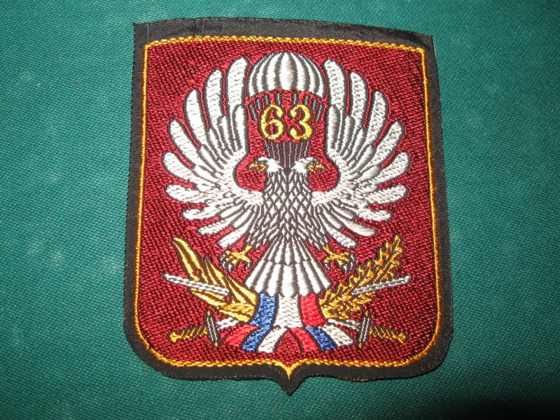 63. padobranska brigada VJ prisivak-zakard 1