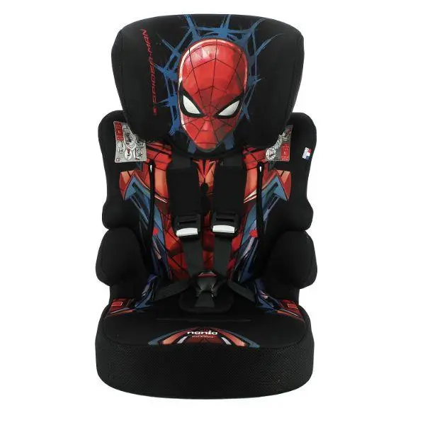 NANIA Auto sedište Beline 9-36kg Spiderman crveno-crno