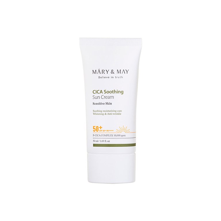 Mary&May CICA Soothing Sun Cream SPF50+ PA++++50ml
