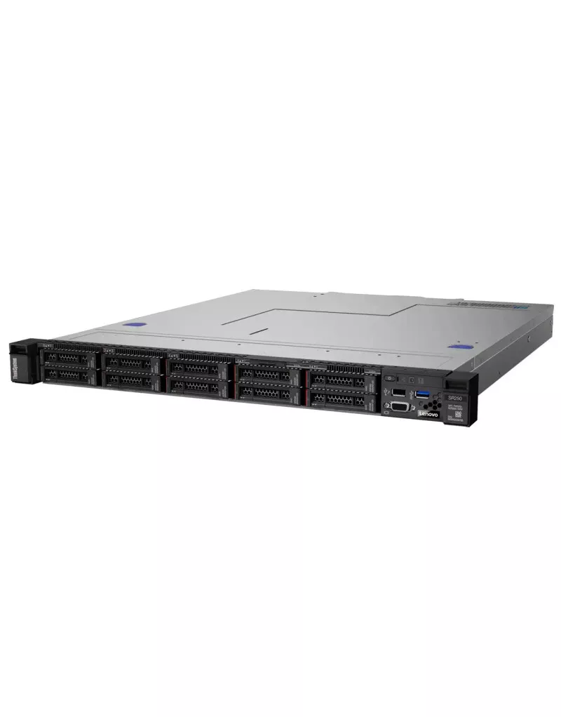 Server Lenovo ThinkSystem SR250 Xeon E-2224 4C/UDIMM 48GB/3.5x4/XClarity...