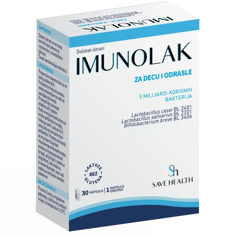 Imunolak probiotik 30 kapsula