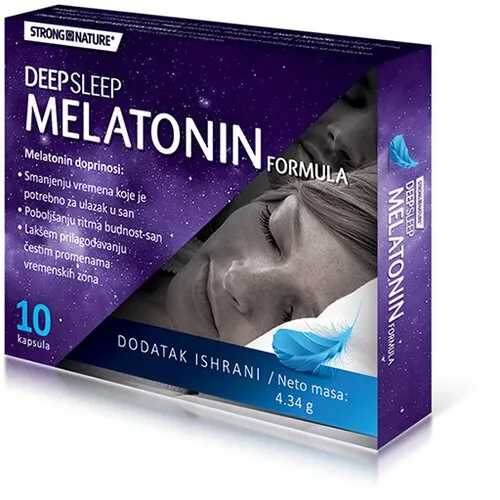 DeepSleep Melatonin formula 10 kapsula