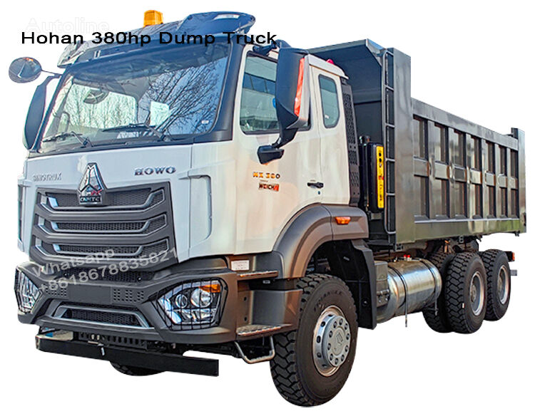 Novi New Model Hohan 380hp Dump Truck for Sale in Guyana kiper