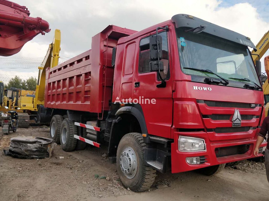 Howo 371 dump truck 6x4 kiper
