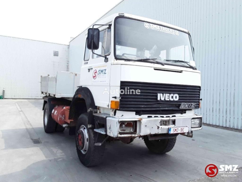 IVECO Magirus 190.32 4x4 tractor french -francais kamion s ravnom platformom