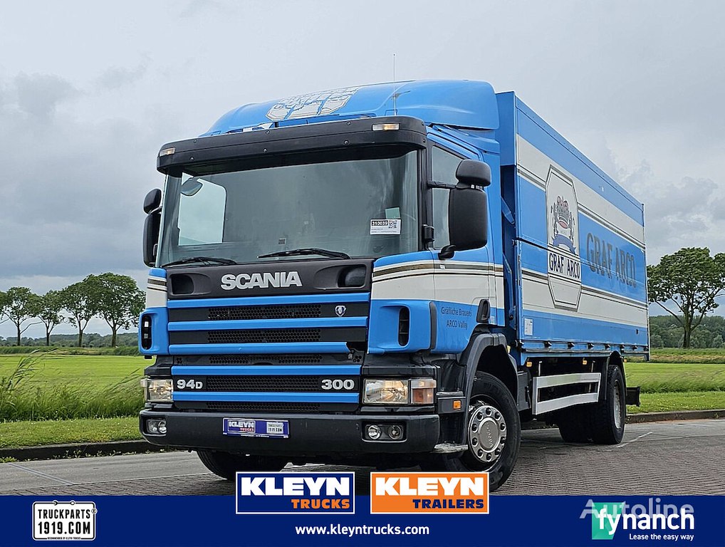 Scania P 94.300 manual german truck kamion furgon