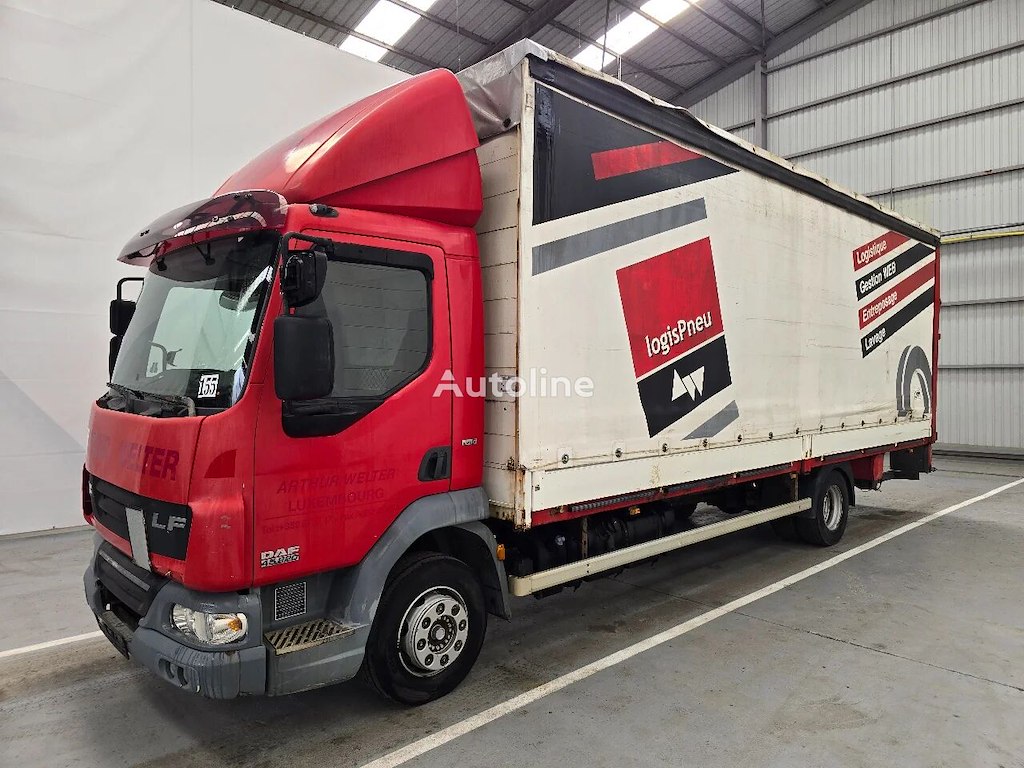 DAF LF 45 220 / EURO 5 / AIRCO / MANUEL / DHOLLANDIA 2000kg kamion sa klizna zavesa cerada