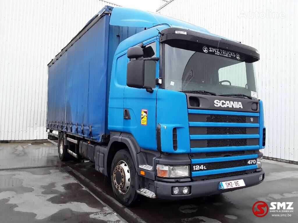 Scania 124 470 1 hand france kamion sa klizna zavesa cerada