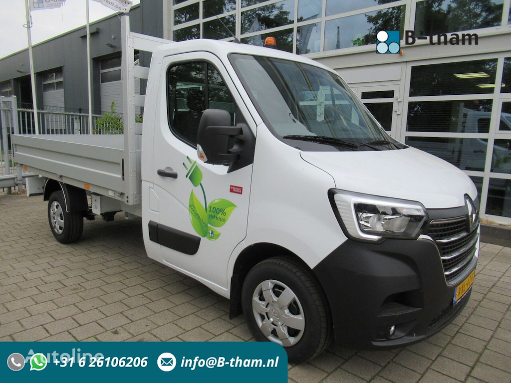 Renault Master Z.E. 33KW L3 PickUp Open Laadbak NEW! kamion s ravnom platformom < 3.5t