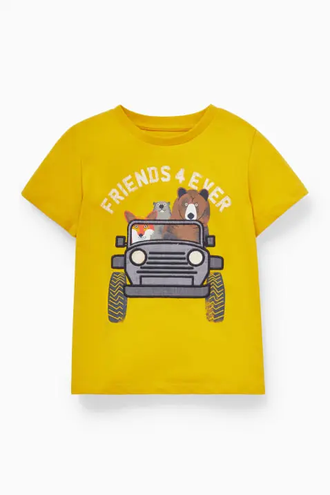 C&A Majica kratkih rukava za dečake, Žuta