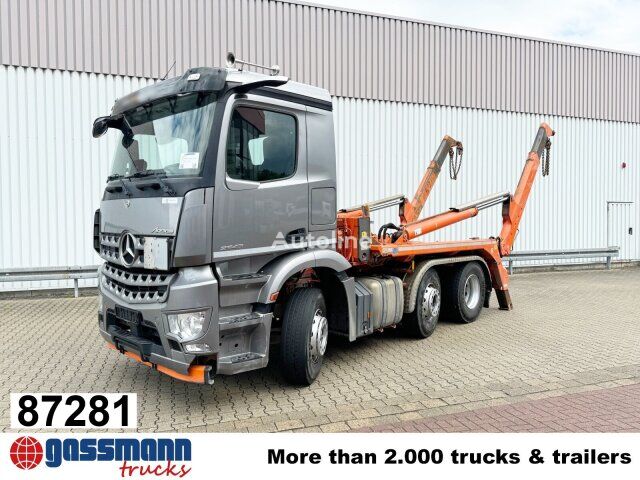 Mercedes-Benz Arocs 2543 L 6x2/4, Vorlauflenk-/lift kamion autopodizač kontejnera