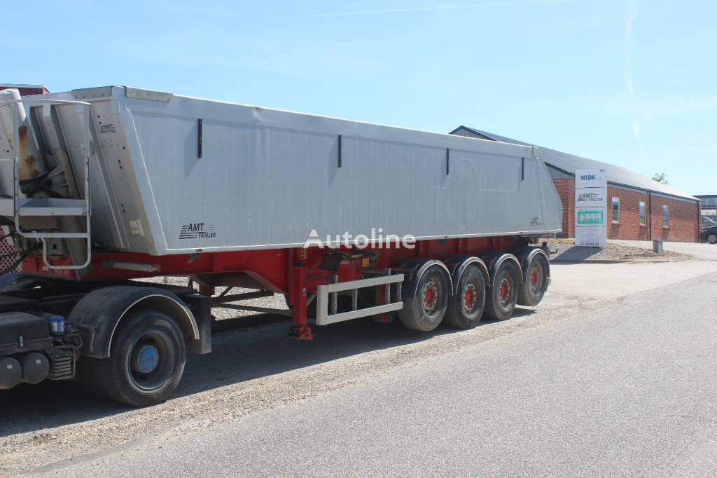 AMT TG400 4 akslet 36 m3 tip trailer med plast poluprikolica kipera