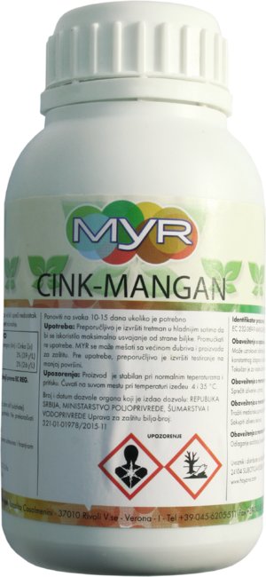 MYR Zink-manganese - tečno đubrivo sa cinkom i manganom