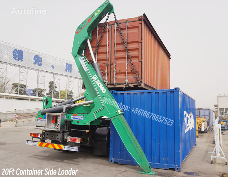 Nova 20Ft Container Side Loader Price in Chile poluprikolica za prevoz kontejnera