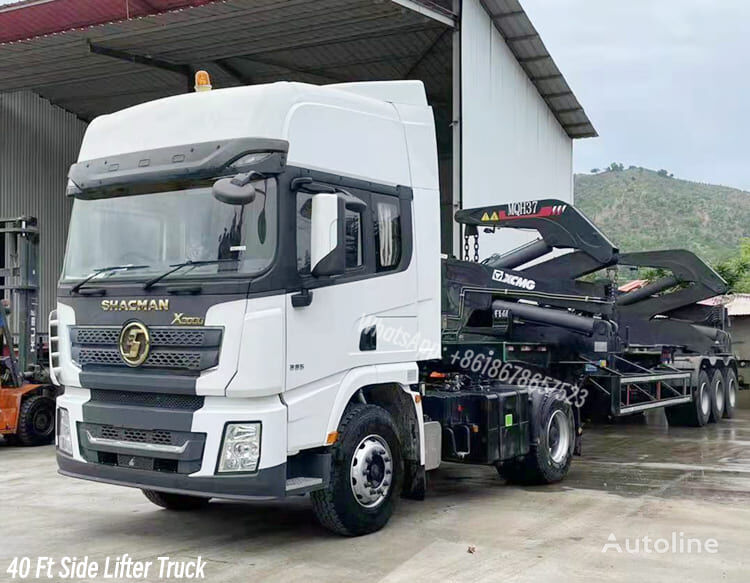 Nova 40 Ft Side Lifter Truck for Sale in Namibia poluprikolica za prevoz kontejnera