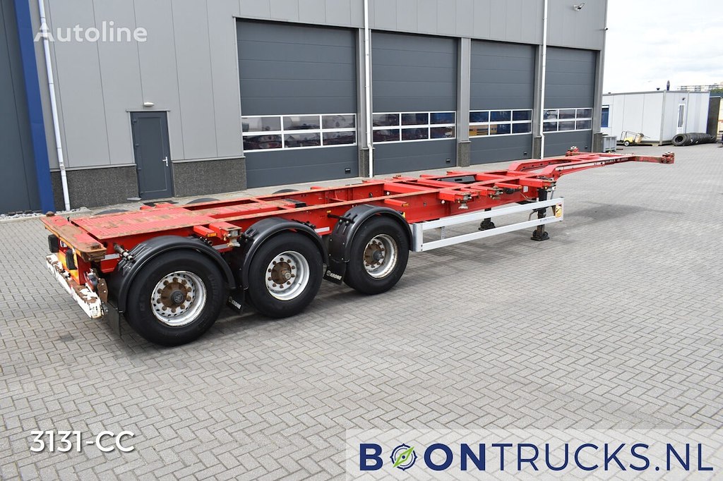 Krone SD BOX LINER | 2x20-30-40-45ft HC * EXTENDABLE REAR * 20x AVAILA poluprikolica za prevoz kontejnera