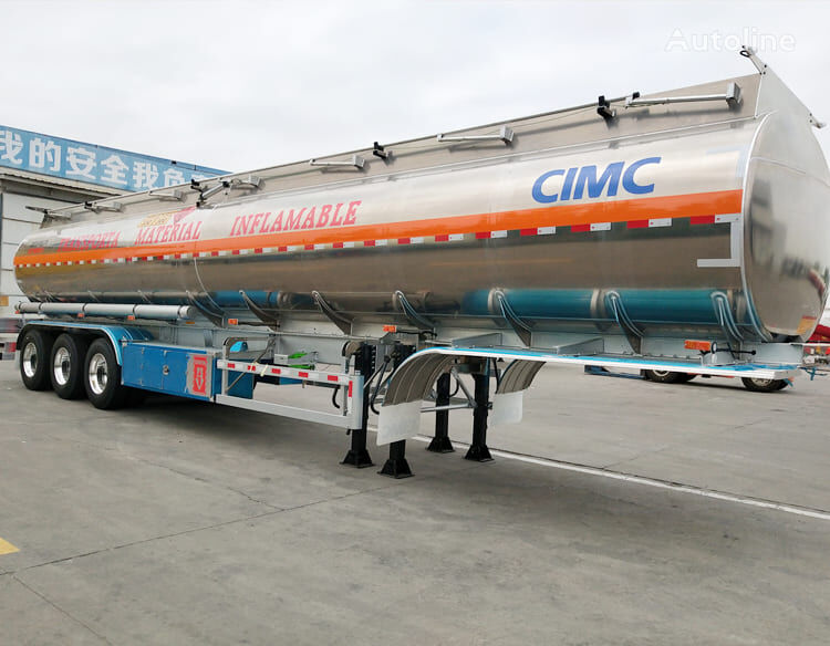 Nova CIMC 40000 Liters Aluminum Tanker Trailers for Sale in Haiti poluprikolica autocisterna