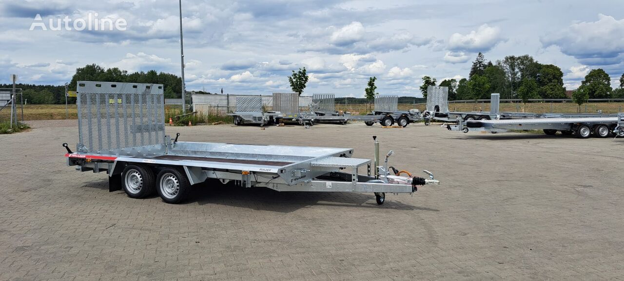 Nova Temared BUILDER 4018/2 400x183cm trailer for transporting construction m prikolica za građevinske strojeve