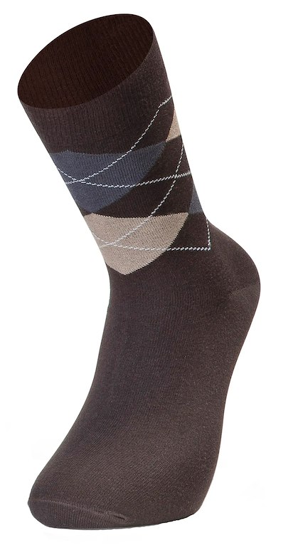 SOCKS BMD Muške sokne Scotland art.296 braon