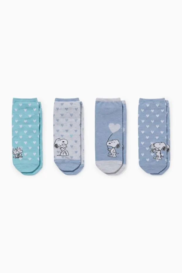 C&A Čarape za devojčice, 4 komada, Plave