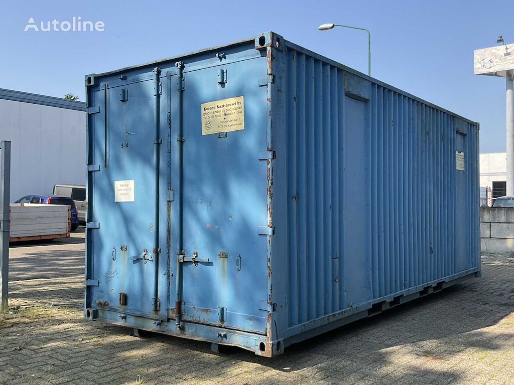 Prodaje se Afzet opslagcontainer kontejner 20 stopa na aukciji