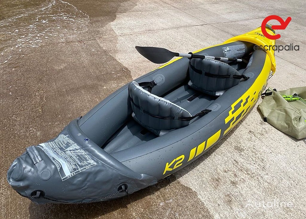 Prodaje se Lote de Kayak hinchable con 2 remos y bomba de aire (Nuevo) čamac na aukciji