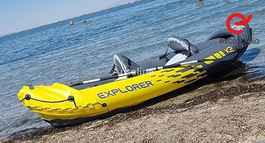 Prodaje se Lote de Kayak hinchable con 2 remos y bomba de aire (Nuevo) čamac na aukciji