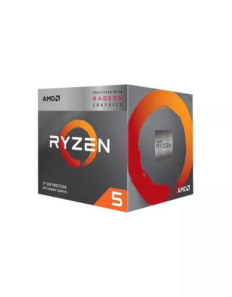 CPU AM4 AMD Ryzen 5 3400G, 4C/8T, 3.70-4.20GHz YD3400C5FHBOX