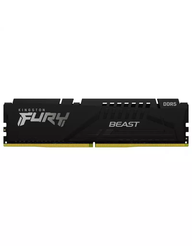 Memorija DDR5 128GB 5200MHz (2x32) Kingston Fury Beast KF552C40BBK4-128