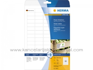 HERMA Power etikete 35.6x16.9mm A4/80 25L