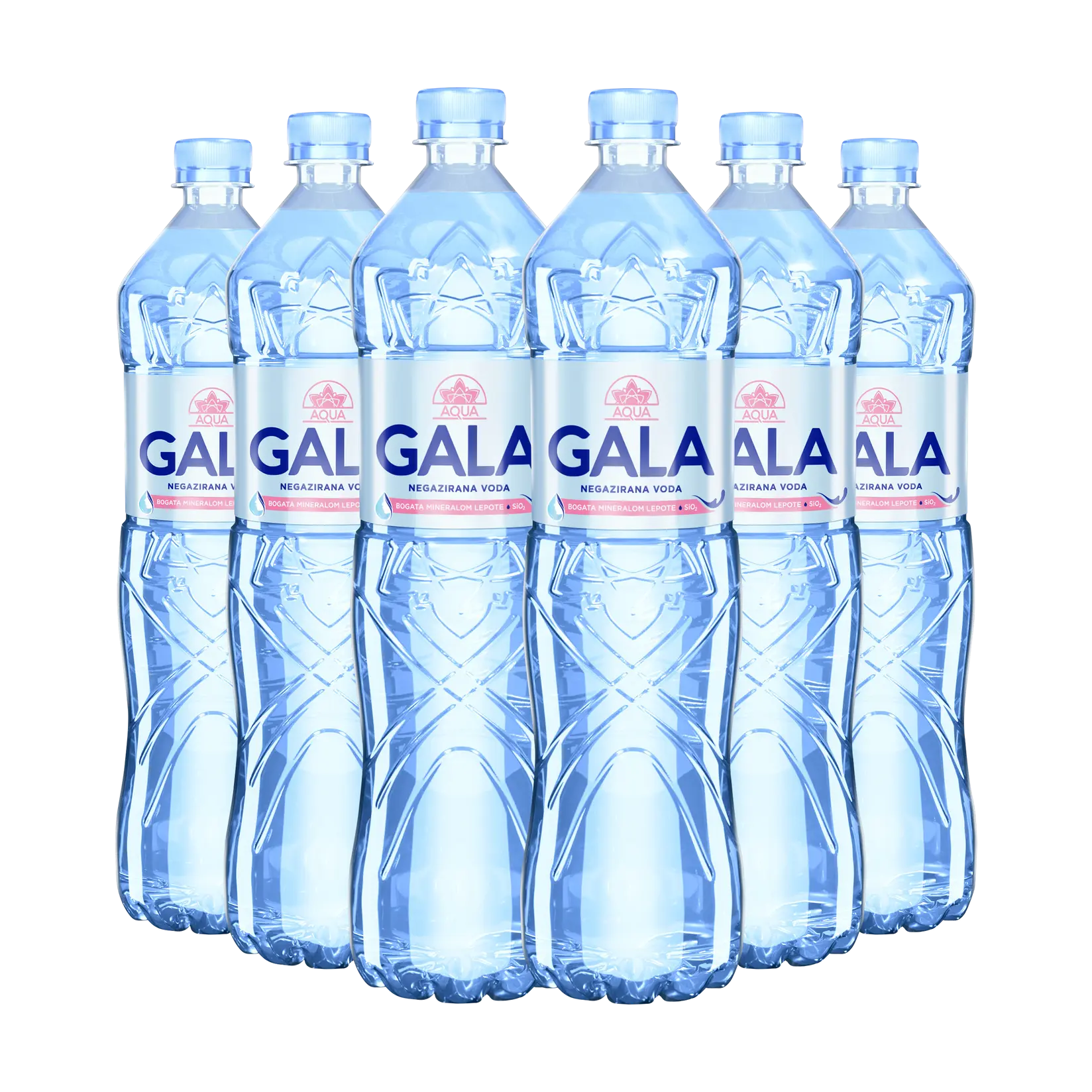 AQUA GALA Negazirana voda, Paket 6x1.5l