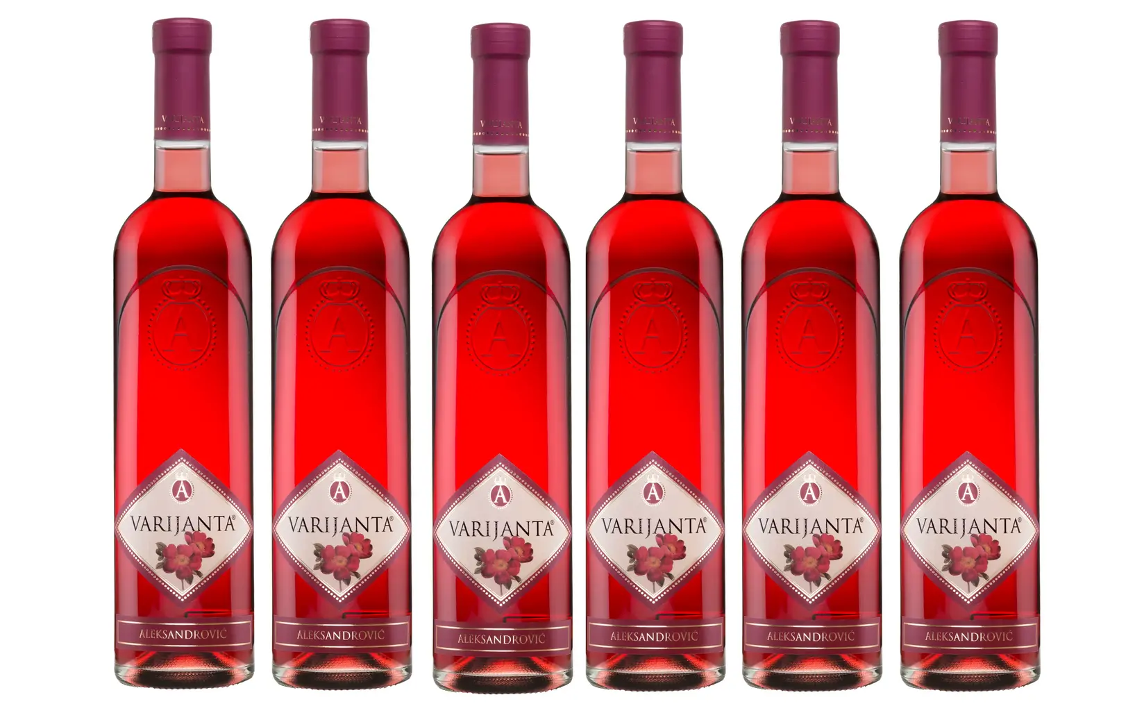 Vinarija Aleksandrović Varijanta rose vino, paket vina, 6 boca