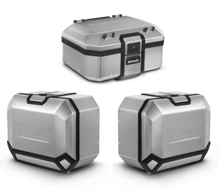 SET KOFERA SHAD TERRA 131L - TOP CASE 37L + BOČNI KOFERI 47L