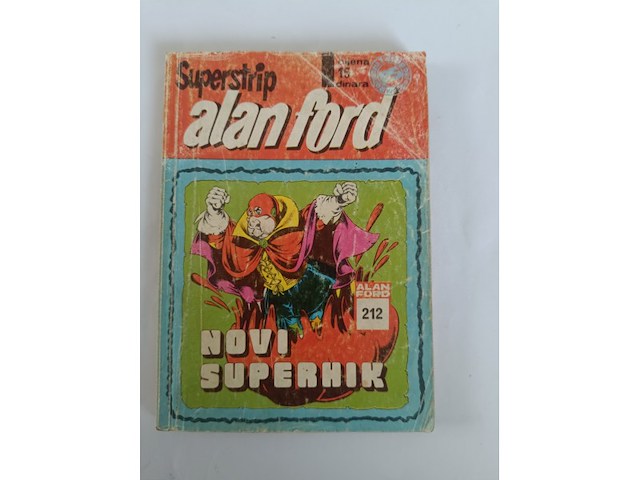 Alan Ford 212 Novi Superhik