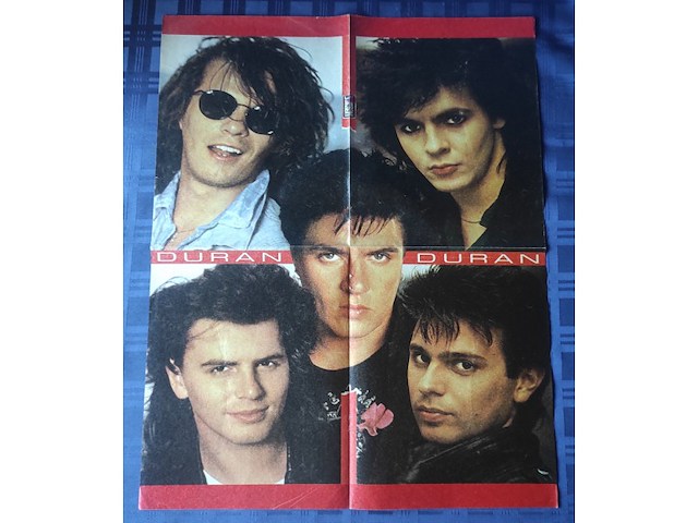 Dečje novine Poster:  Duran Duran 55x45cm