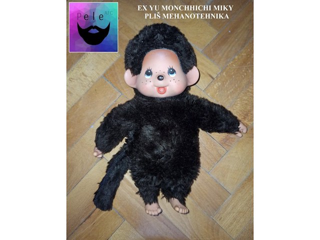 EX YU lutka - Monchhichi Miky PLIS Mehanotehnika