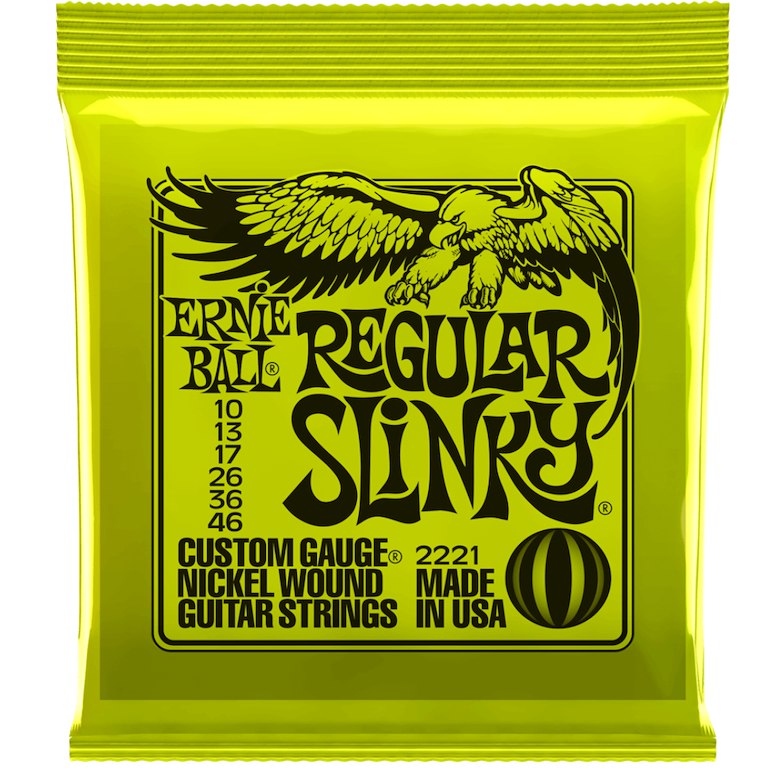 Ernie Ball 2221 10-46 Regular Slinky - Žice za električnu gitaru