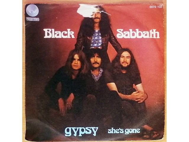 SP BLACK SABBATH - Gipsy (1977) 1. pressing, ODLIČNA