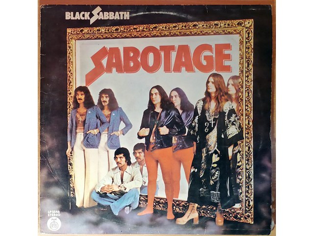 LP BLACK SABBATH - Sabotage (1975) 1. pressing, VG+