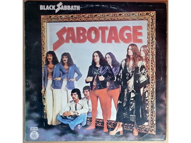 LP BLACK SABBATH - Sabotage (1975) 1. pressing, VG