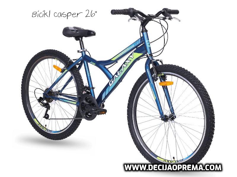 Bicikl Galaxy Casper 260 26″/18 za decu Plavi