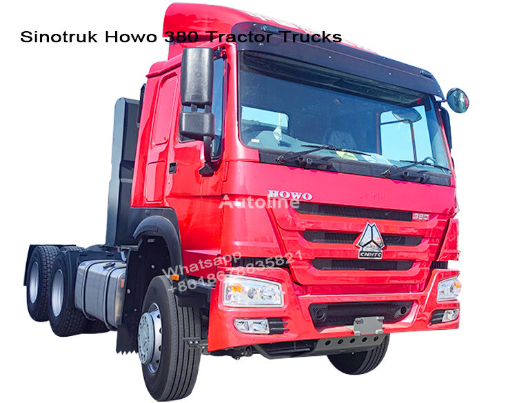 Novi Sinotruk Howo 6x4 Prime Mover 380 Tractor Trucks for Sale in Sa tegljač