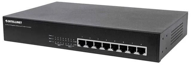 Intellinet 8-Port Gb PoE+ 140W Neupr