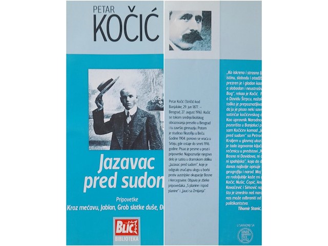 Petar Kočić- Jazavac pred sudom